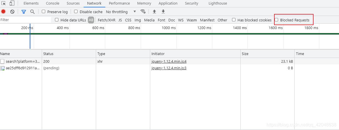 F12 检查 NetWork 没有请求数据返回_f12 network没数据-CSDN博客