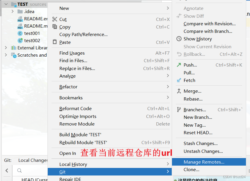【IDEA使用Git】远程仓库_idea repository diff-CSDN博客