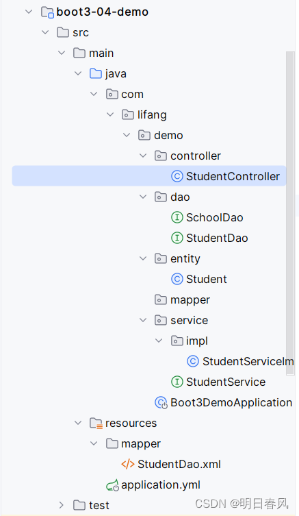 SpringBoot整合Mybatis_spring boot mybatis scan-CSDN博客
