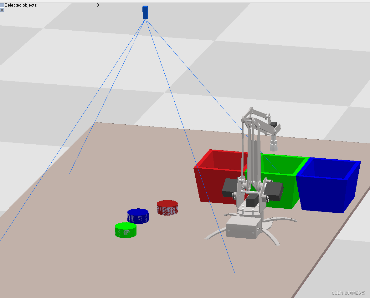 Python机器人编程——在vrep环境中，uarm与摄像头联动，实现基于视觉识别的自动抓取，垃圾自动分类（上）vrep视觉伺服 Csdn博客