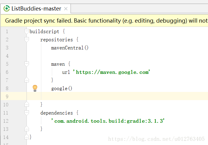 新导入AS项目出现Unknown host 'services.gradle.org'. 解决方法-CSDN博客