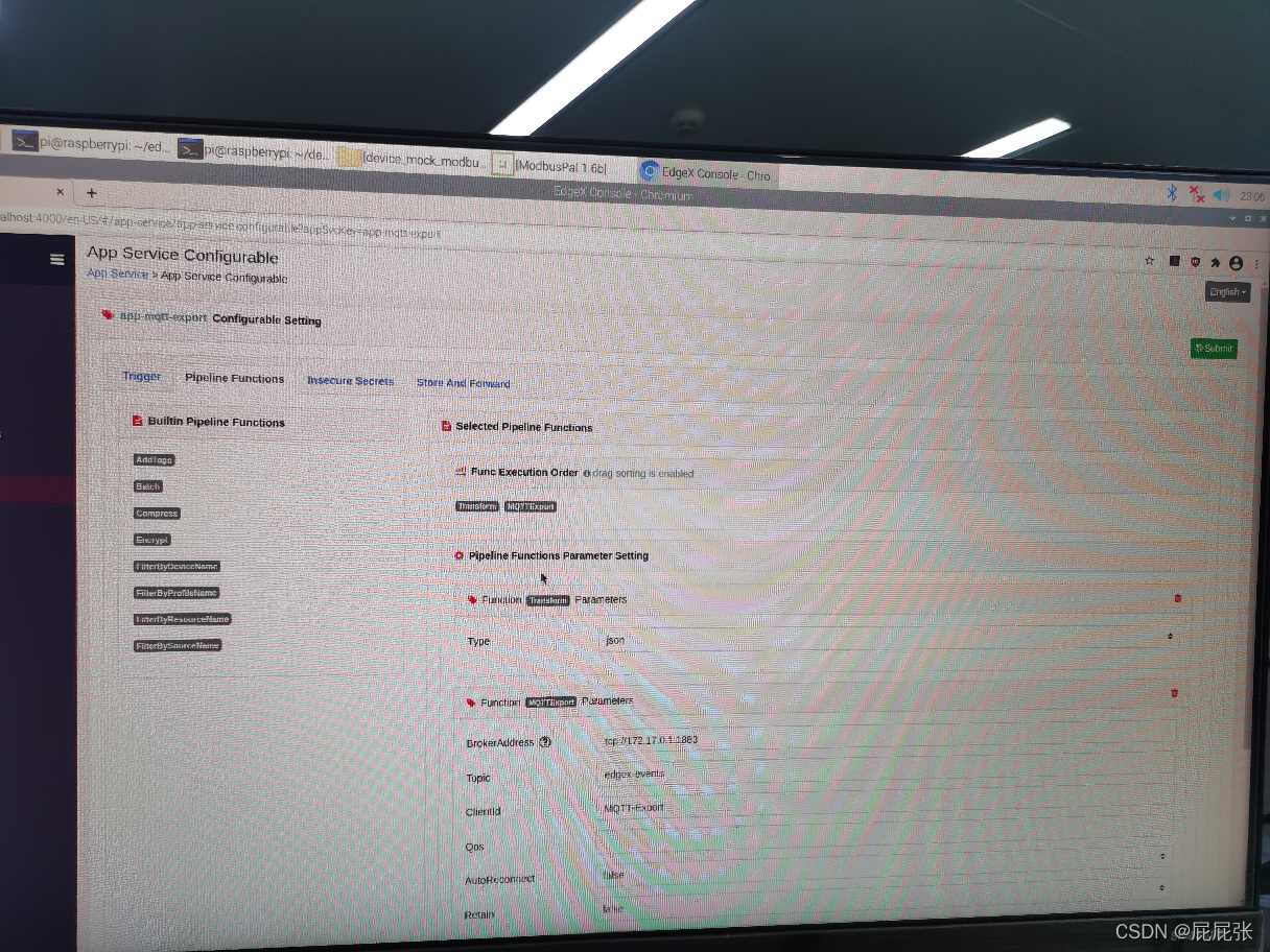 EdgeX-v2.1+南Modbus北MQTT+树莓派4B的填坑完结之旅_service "app-service-mqtt-export" depends on undef-CSDN博客