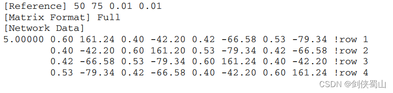 【Touchstone 1.0&2.0数据格式解析】_snp文件格式-CSDN博客
