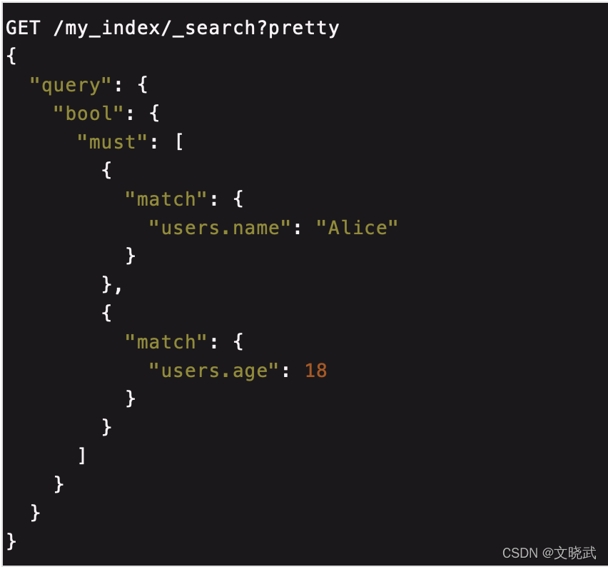 Elasticsearch 7.x Nested 嵌套类型查询_elasticsearch nested查询-CSDN博客