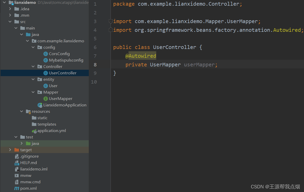 springboot+maven+mybatispuls程序参考_springboot mybatisplus maven-CSDN博客