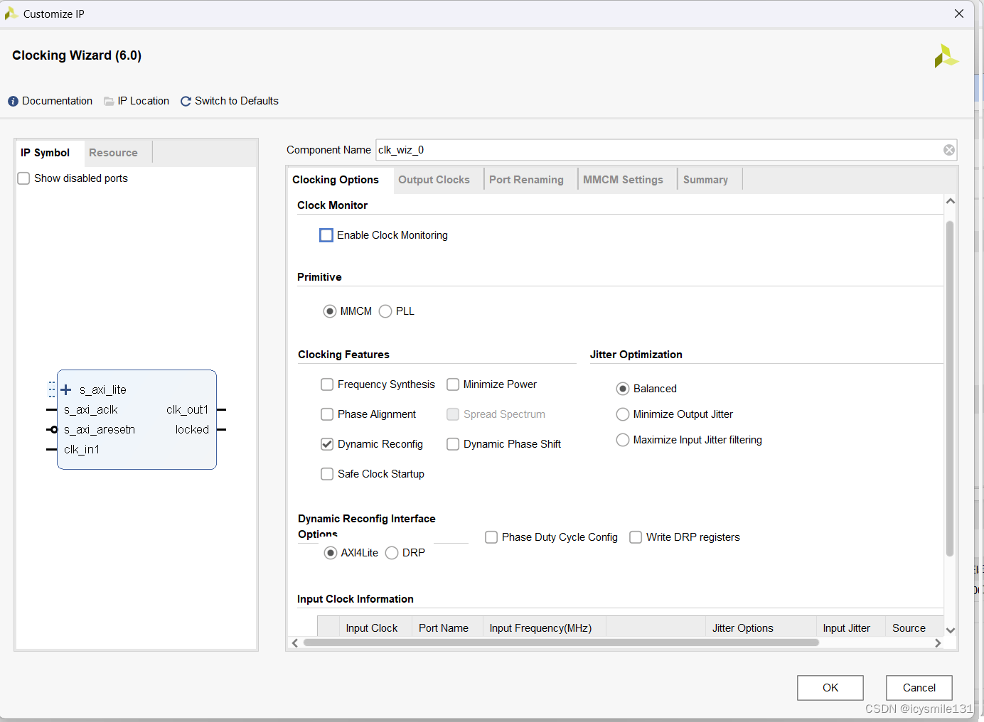 Xilinx 7系列中clock IP核通过AXI4-Lite接口实现动态重新配置_clock wizard动态重配置-CSDN博客