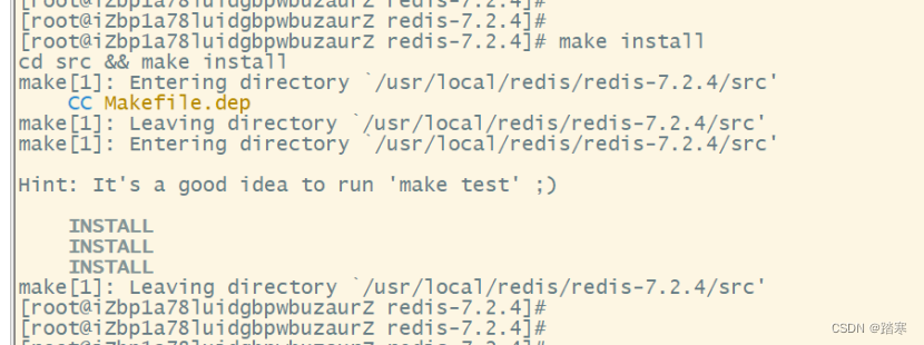 Linux环境安装Redis_redis重新加载配置-CSDN博客