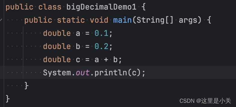 JAVA基础｜常用API-BigDecimal_float转bigdecimal java-CSDN博客
