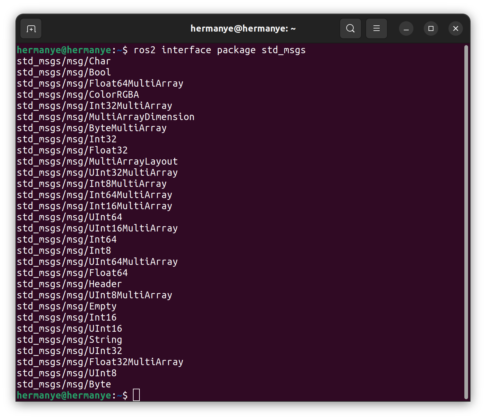 ROS2教程07 ROS2自定义消息接口_ros2自定义消息类型-CSDN博客