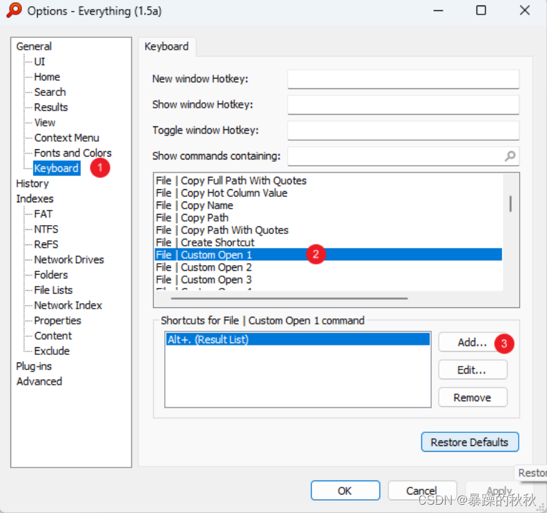 利用Everything 1.5 进行代码管理-CSDN博客