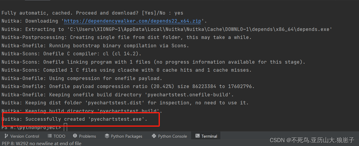 python库（1）：Nuitka库_nuitka 指定python版本-CSDN博客