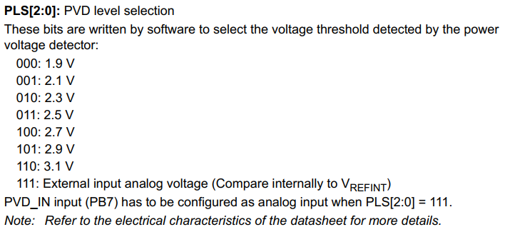 STM32 PVD的使用（掉电检测）_stm32掉电中断-CSDN博客