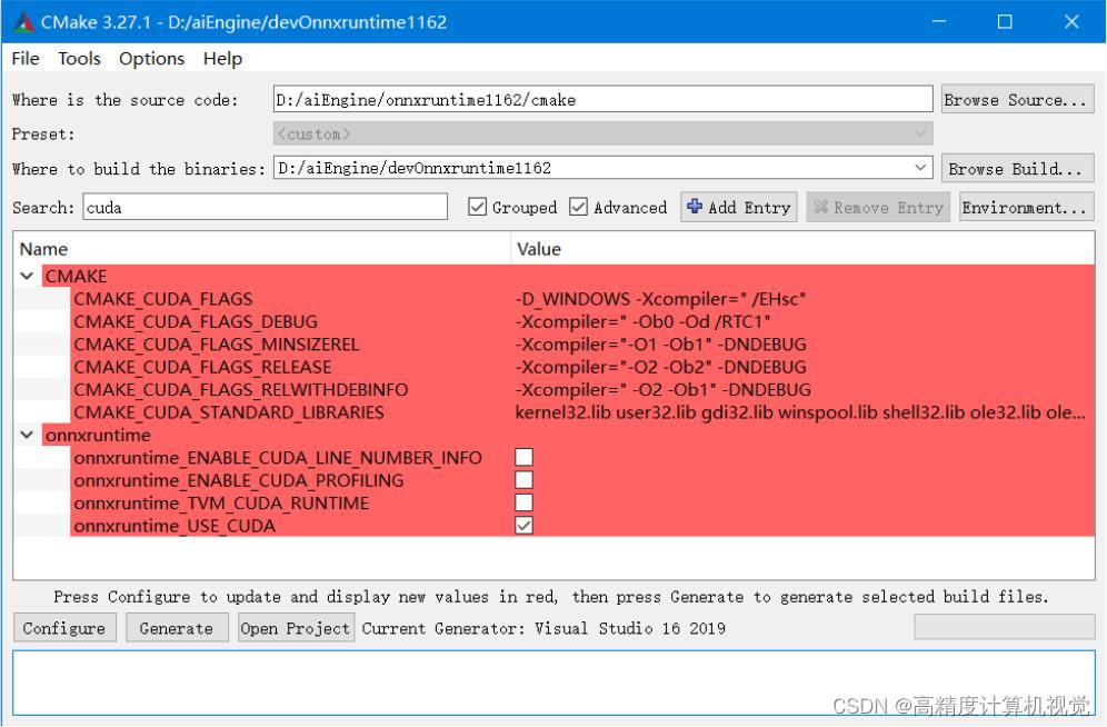AI部署开发指南：用vs2019编译OnnxRuntime-v1.16.2_visual studio 2019源码编译cpu版本onnxruntime-CSDN博客