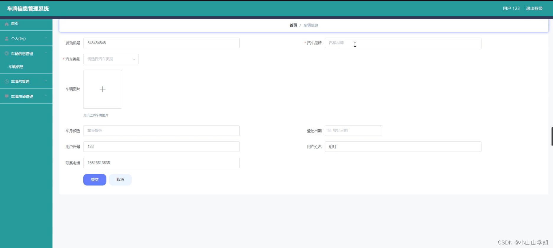 Java毕设项目车牌信息管理系统(javavuemybatismavenmysql)java门口车牌管理系统平台 Csdn博客
