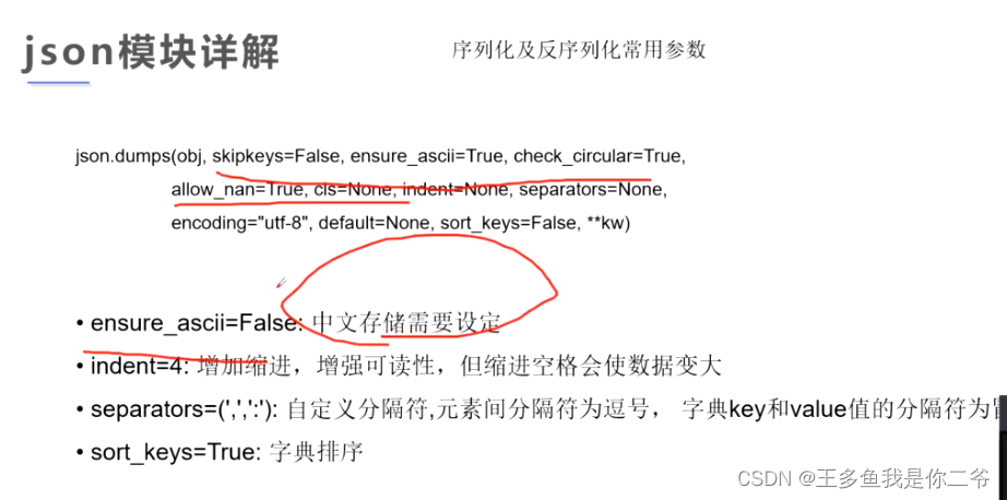 Python函数（4）：json格式转换python转json的函数 Csdn博客