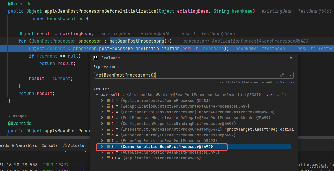 Postconstruct、initializingbean和initmethod执行顺序and源码分析postconstruct和initializingbean Csdn博客