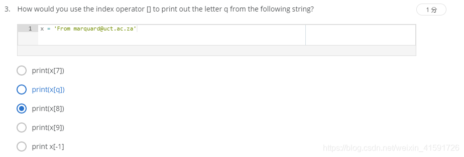 【Python for Everybody(Python Data Structures)】Week 1 | Chapter 6 题目汇总_pythonforeverybody第六章课后答案 ...