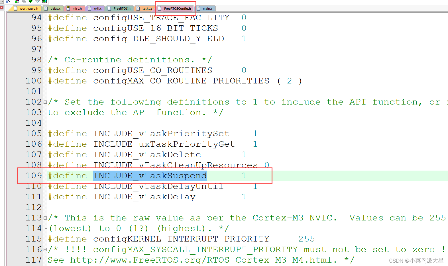 FreeRTOS之任务挂起和恢复_vtaskdelay使用后能不能用vtaskresume来恢复-CSDN博客
