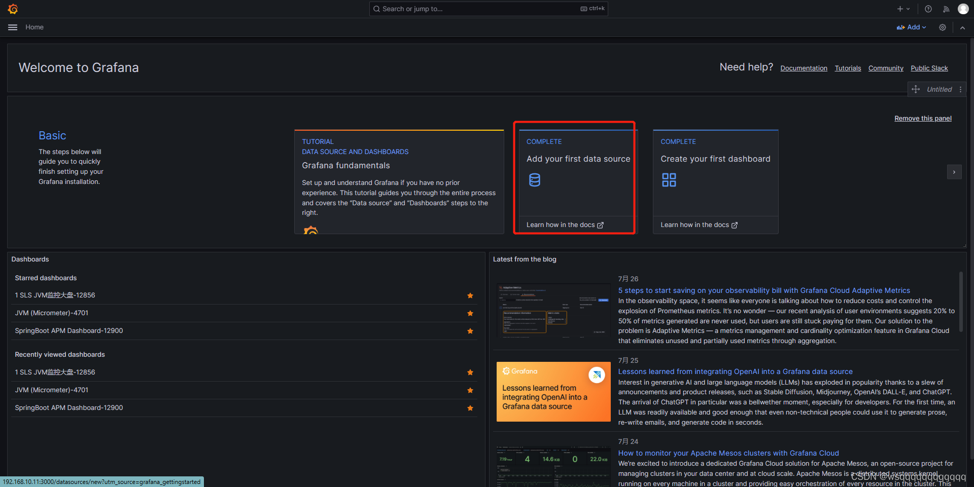 Spring Boot整合Prometheus+Grafana 记录_springboot prometheus grafana-CSDN博客