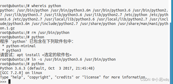 Linux下 Python2python3默认环境切换linux修改python默认版本3为2 Csdn博客