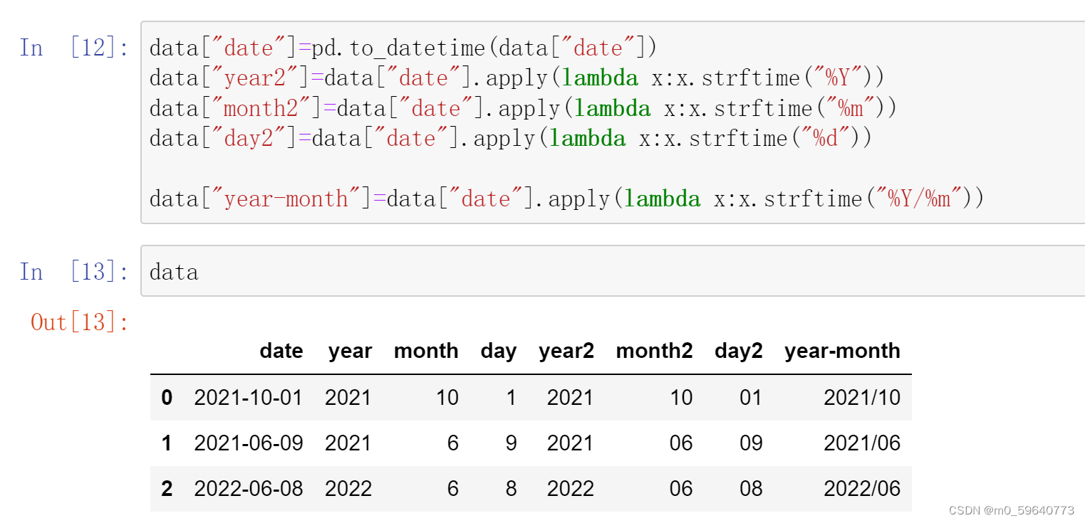 提取年月日pd.to_datetime_pd 获取月份-CSDN博客
