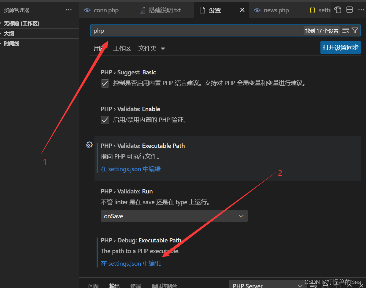 Viscode运行PHP项目-CSDN博客
