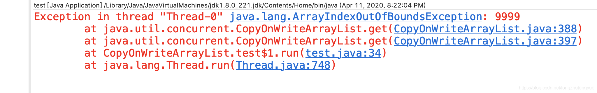 CopyOnWriteArrayList真的完全线程安全吗（针对CopyOnWriteArrayList的缺点需要注意的点）_copyonwritearraylist 多线程执行会数组越界 ...