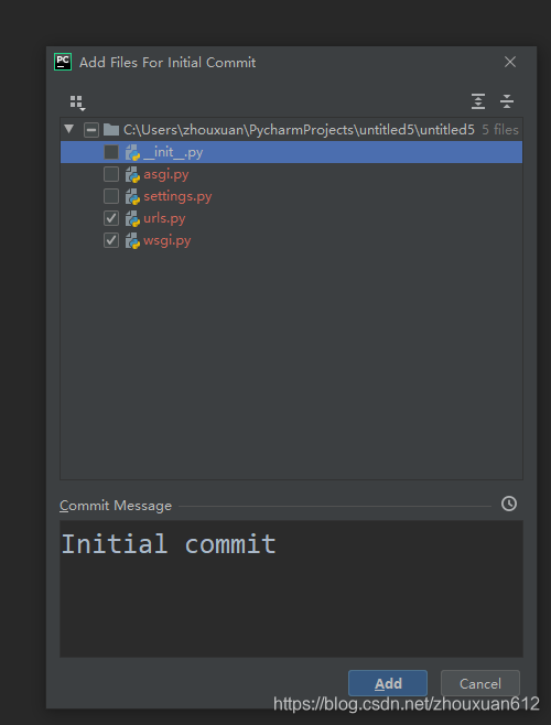 pychrm git代码管理使用笔记_cannot load information for github:request-CSDN博客