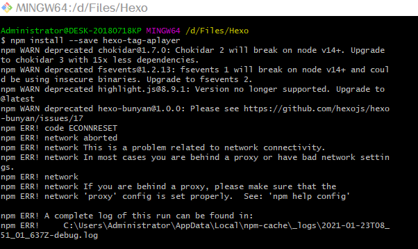 搭建Hexo博客中遇到的那些“坑”_validating config-CSDN博客