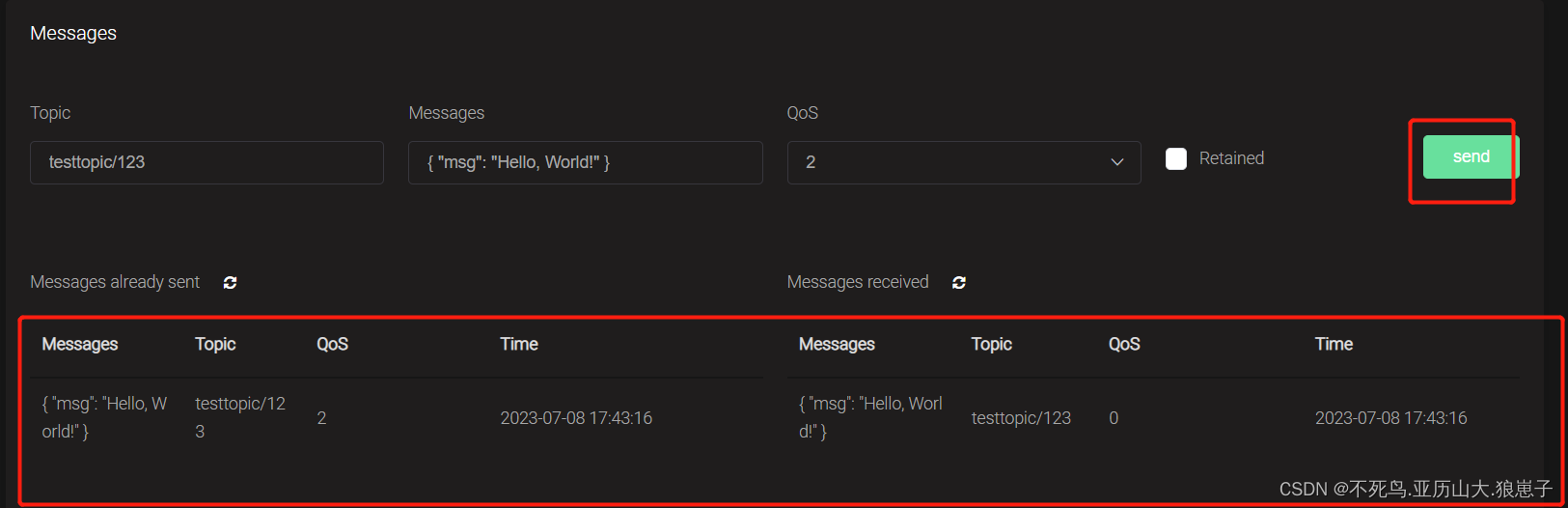 EMQ X（3）：客户端websocket消息收发_emqx websocket-CSDN博客