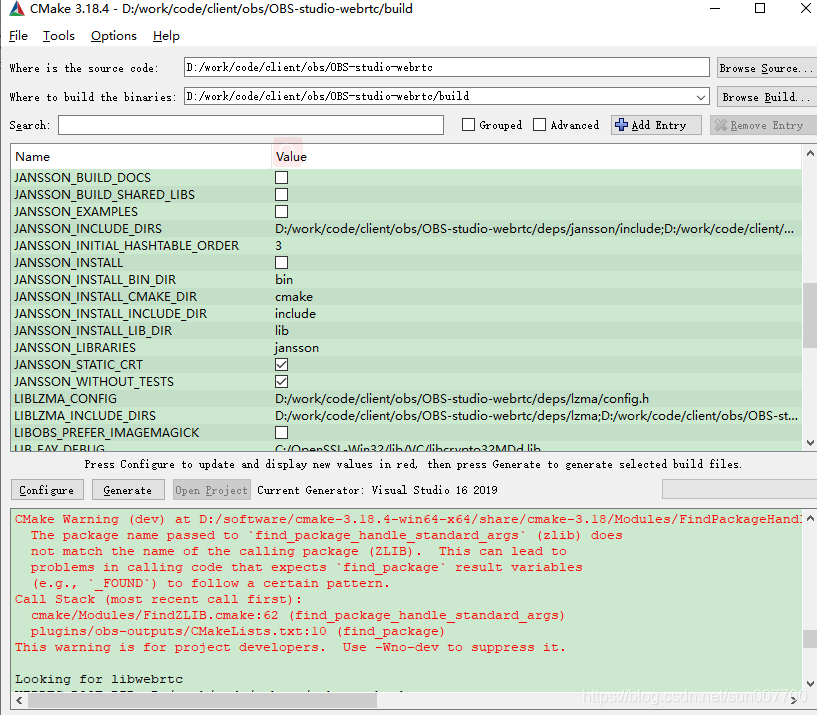 OBS-studio-webrtc编译_obs: libdshowcapture submodule not found! please f-CSDN博客