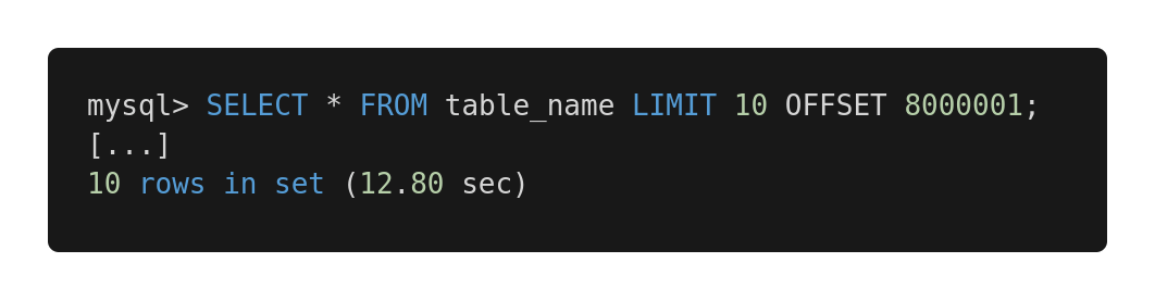 别再用 offset 和 limit 分页了，性能太差！_offset limit-CSDN博客