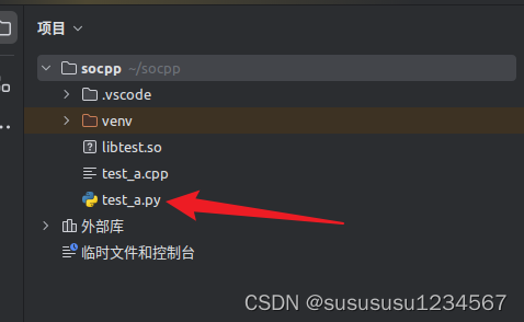 Ubuntu C++(vscode)在python(pycharm)中使用以及.so文件使用_vscode python编译so-CSDN博客