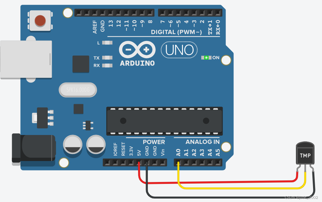 Arduino实现温度传感器显示arduino温度传感器 Csdn博客