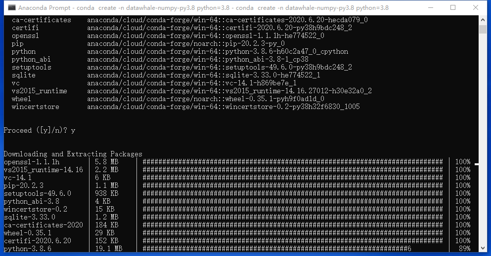 Win10利用Anaconda搭建Numpy环境_anaconda numpy-CSDN博客