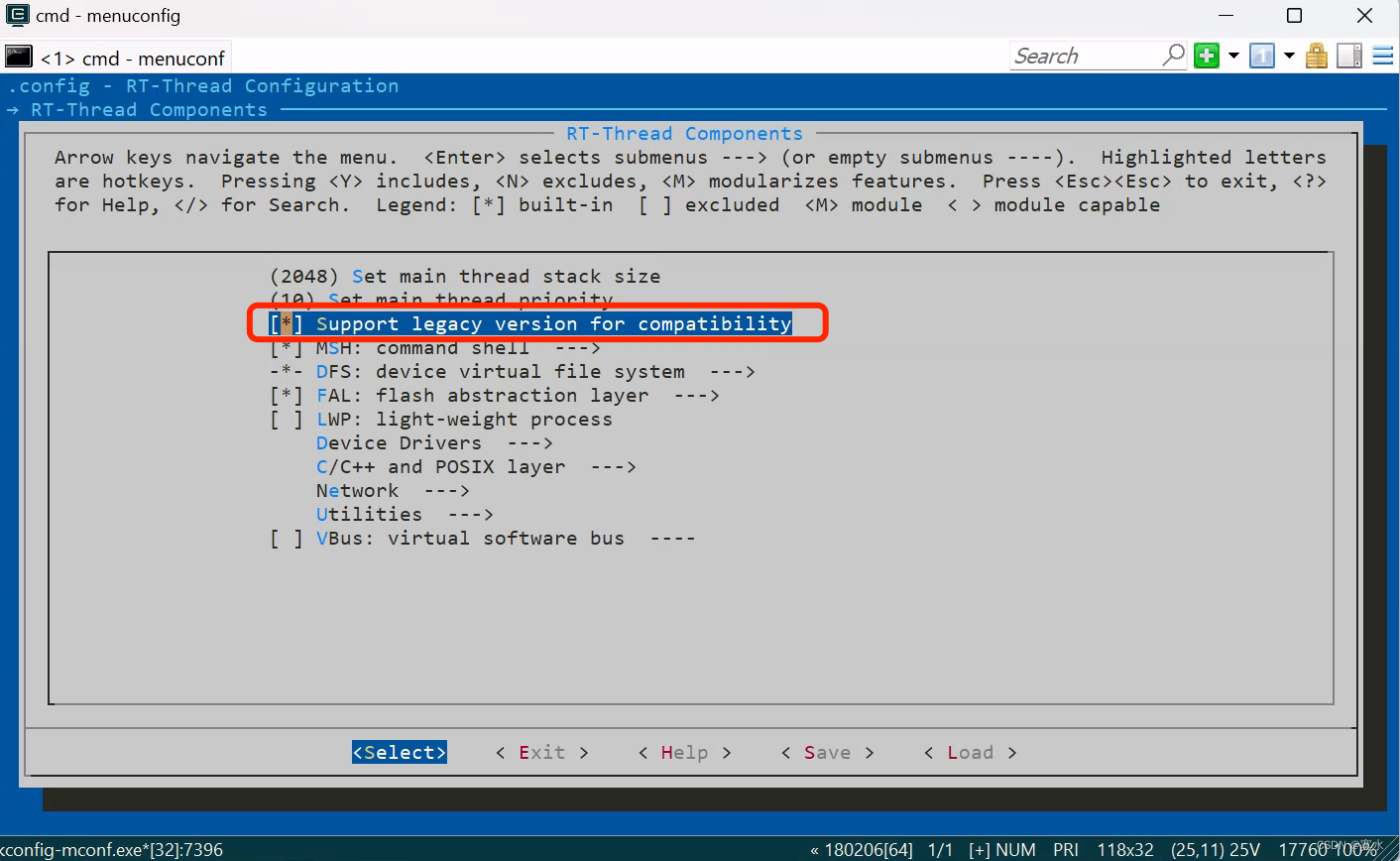 RT-Thread开发，scons编译报错：fatal error: dfs_posix.h: No such file or directory_scons no such file or ...