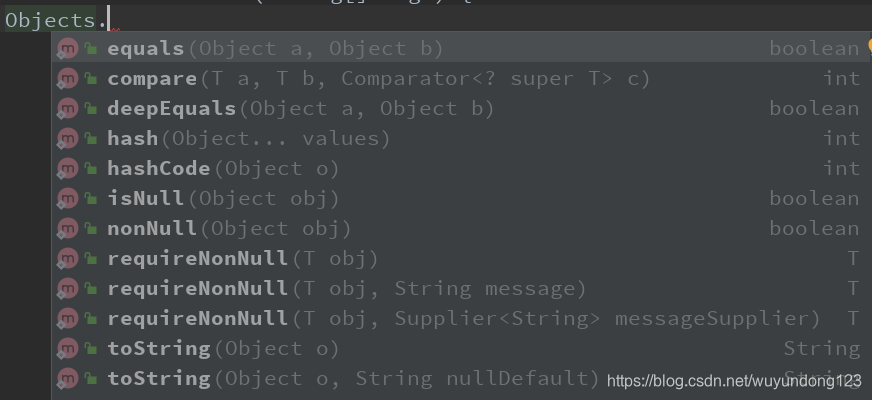 Java常用类 Objects工具类baseobjectgetid Java Csdn博客