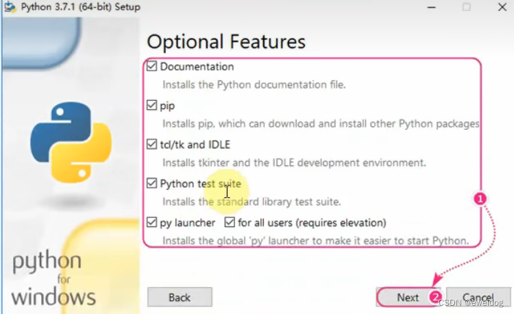 安装Python 3.7.4 for Windows-CSDN博客