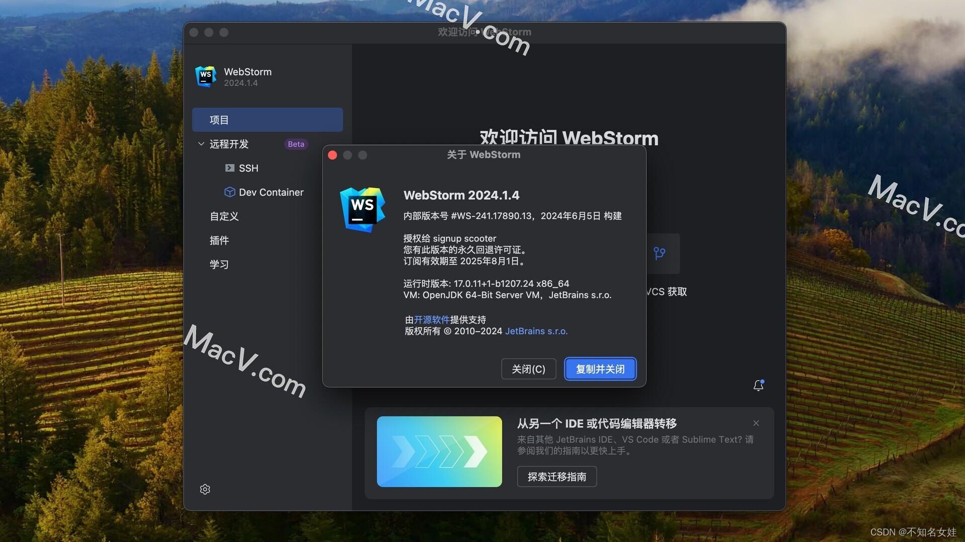JavaScript 及相关技术的集成开发环境（IDE）WebStorm 2024 for Mac_webstorm vue language server-CSDN博客