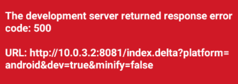 我的ReactNative项目运行出现过的报错——解决方法总结_react-native start --reset-cache-CSDN博客