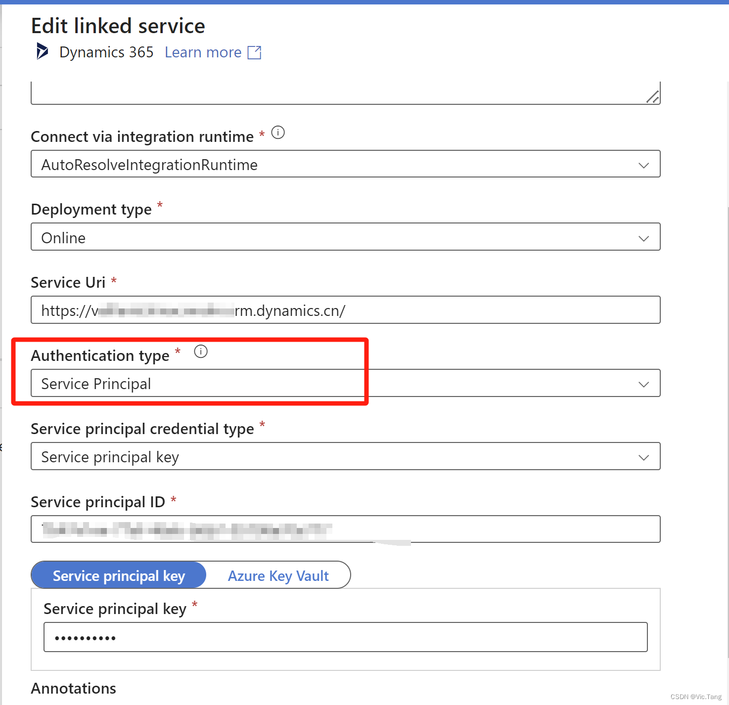 AzureDataFactory The given value of type String from the data source ...