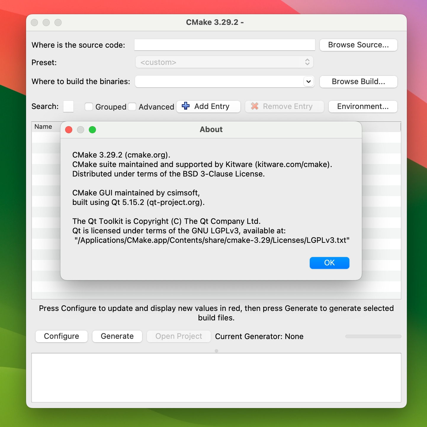 CMake for Mac v3.29.2 编译工具_cmake for macos 源码编译-CSDN博客