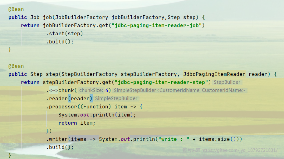 spring batch ItemReader详解_jpapagingitemreaderbuilder-CSDN博客