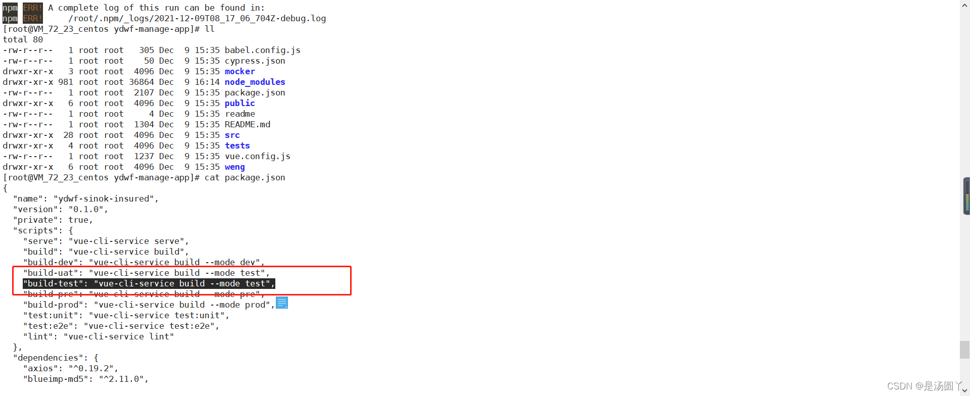 【前端vue 打包指令 】 Vue打包指令 Linux服务器如何操作 Vue项目打包linux环境下npm Install配置registry然后打包vue项目 Csdn博客