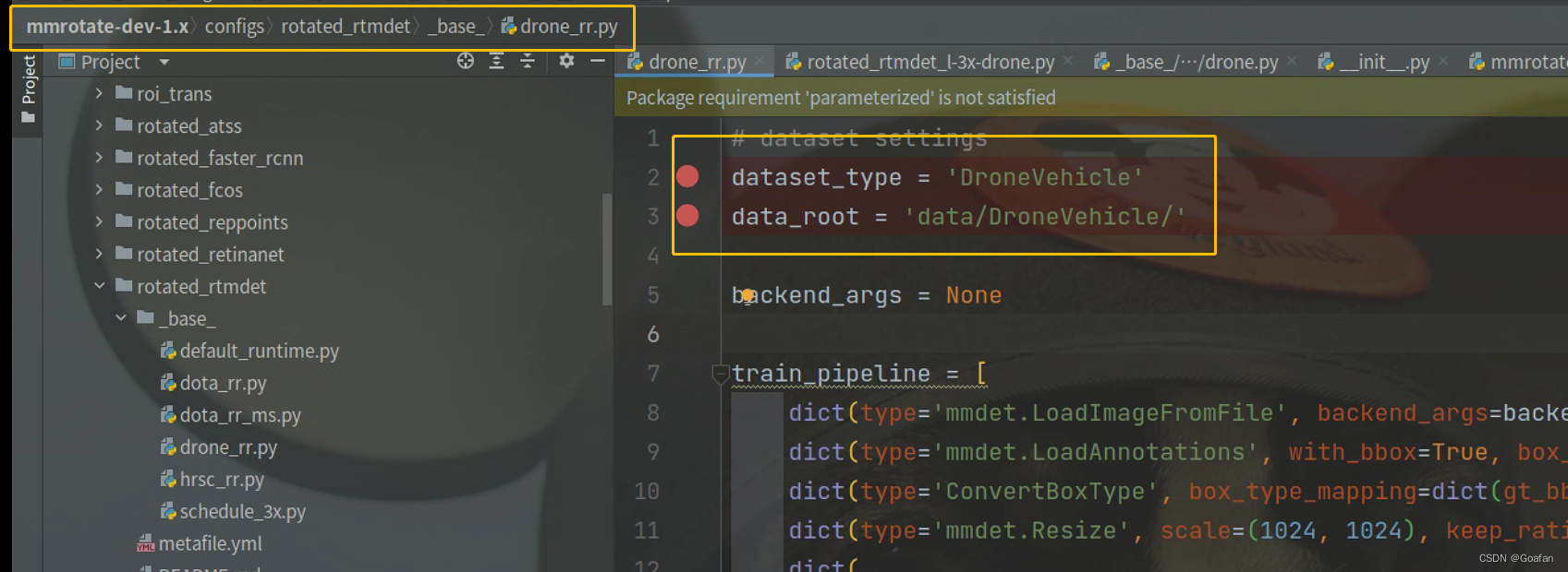 MMrotate_dev 1.x训练自己的数据集_mmrotate训练自己数据集-CSDN博客