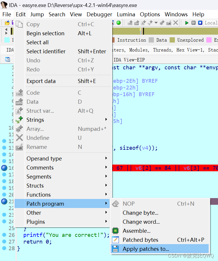 BUUCTF刷题记录_[actf新生赛2020]easyre 1-CSDN博客
