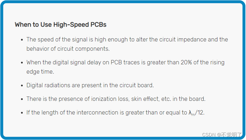High-Speed PCBs_high-speed pcb design guide-CSDN博客