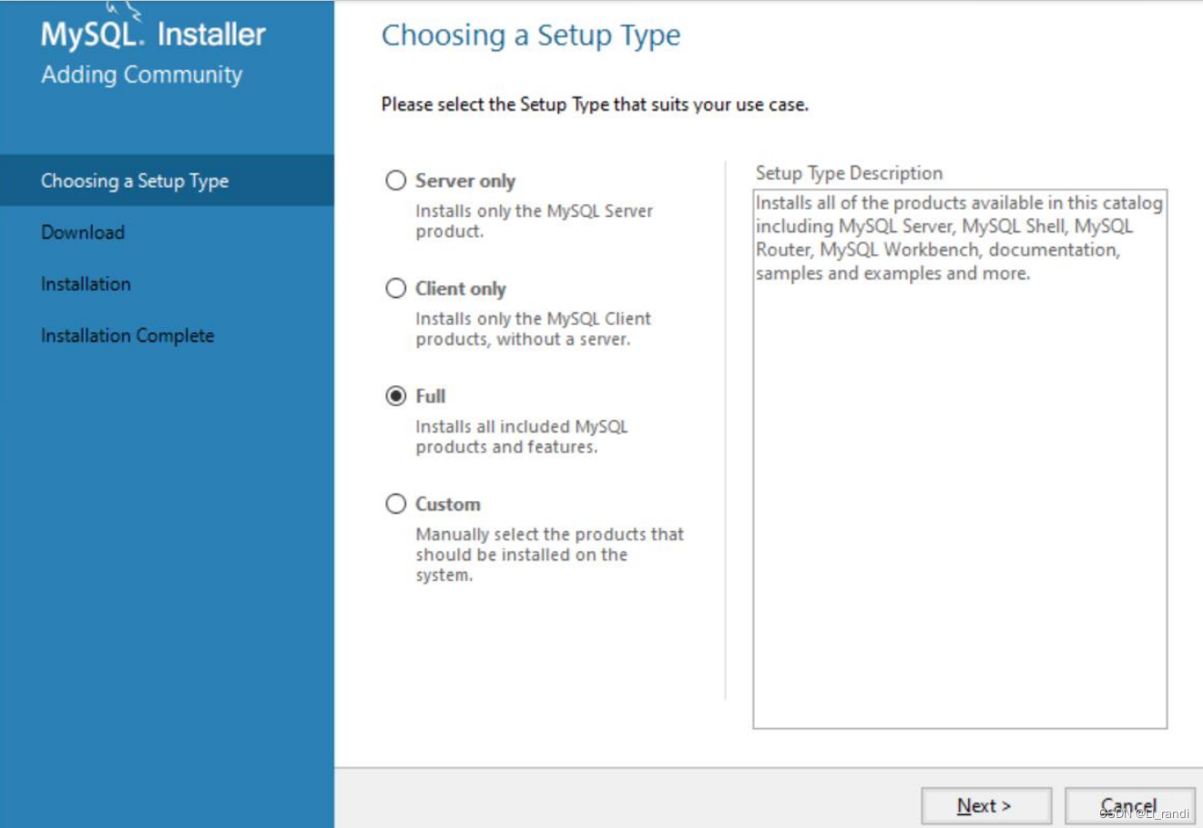 Windows系统安装MySQL_windows mysql 安装地址-CSDN博客