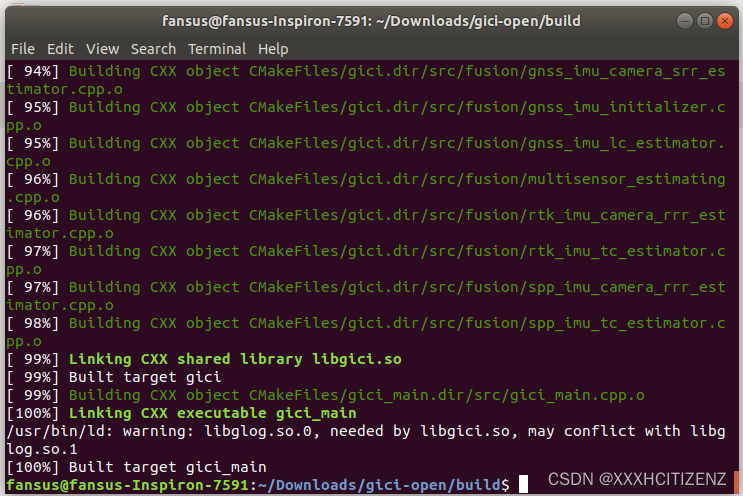 跑通GICI-LIB——上海交通大学开源GNSS/INS/Camera组合导航库-CSDN博客