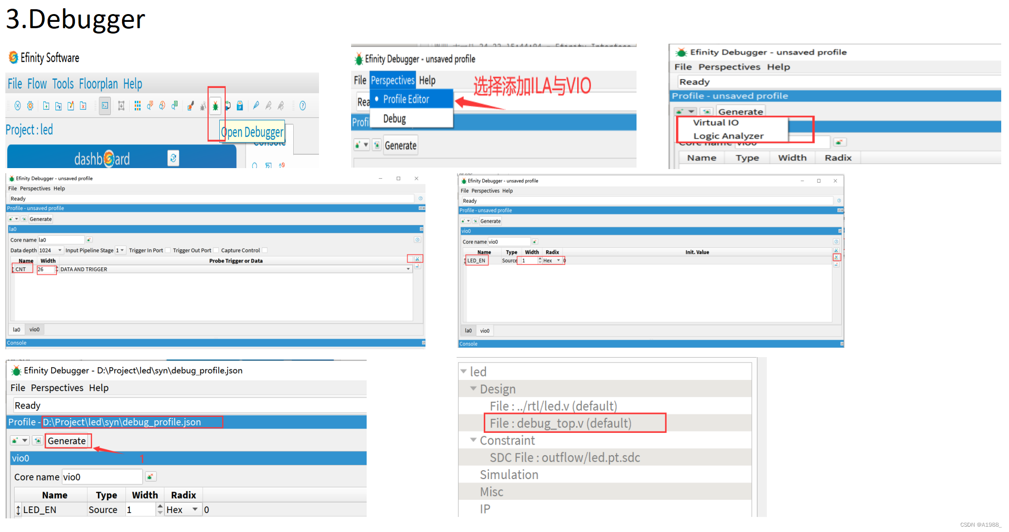 Efinity-2023软件使用_efinity gpio端口-CSDN博客